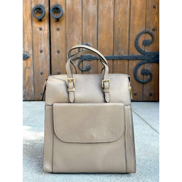 Ivan Troy | Bags | Jami Gray Italian Premium Leather Shoulder Bag ...
